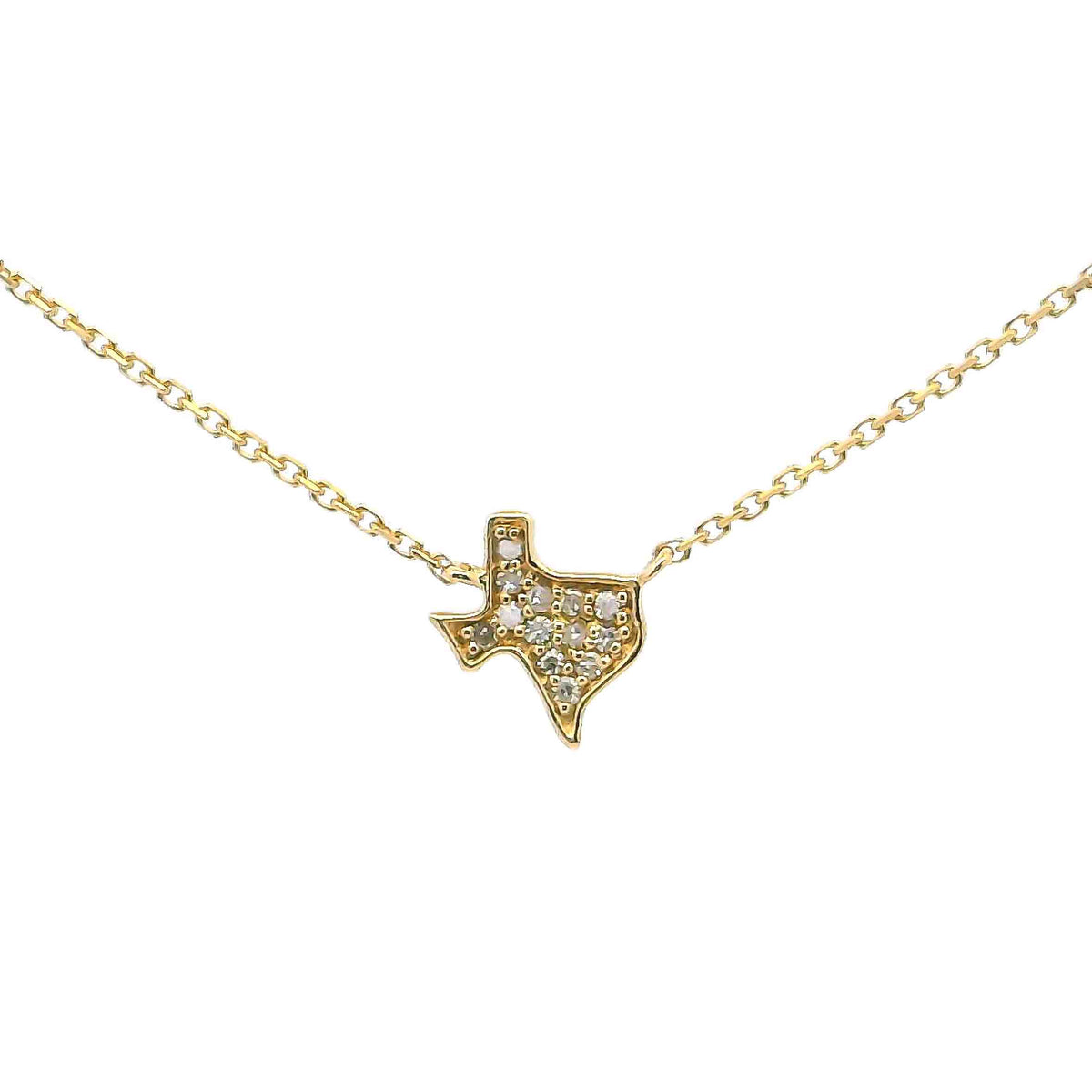 Diamond Texas Necklace – Kelly Wade Jewelers