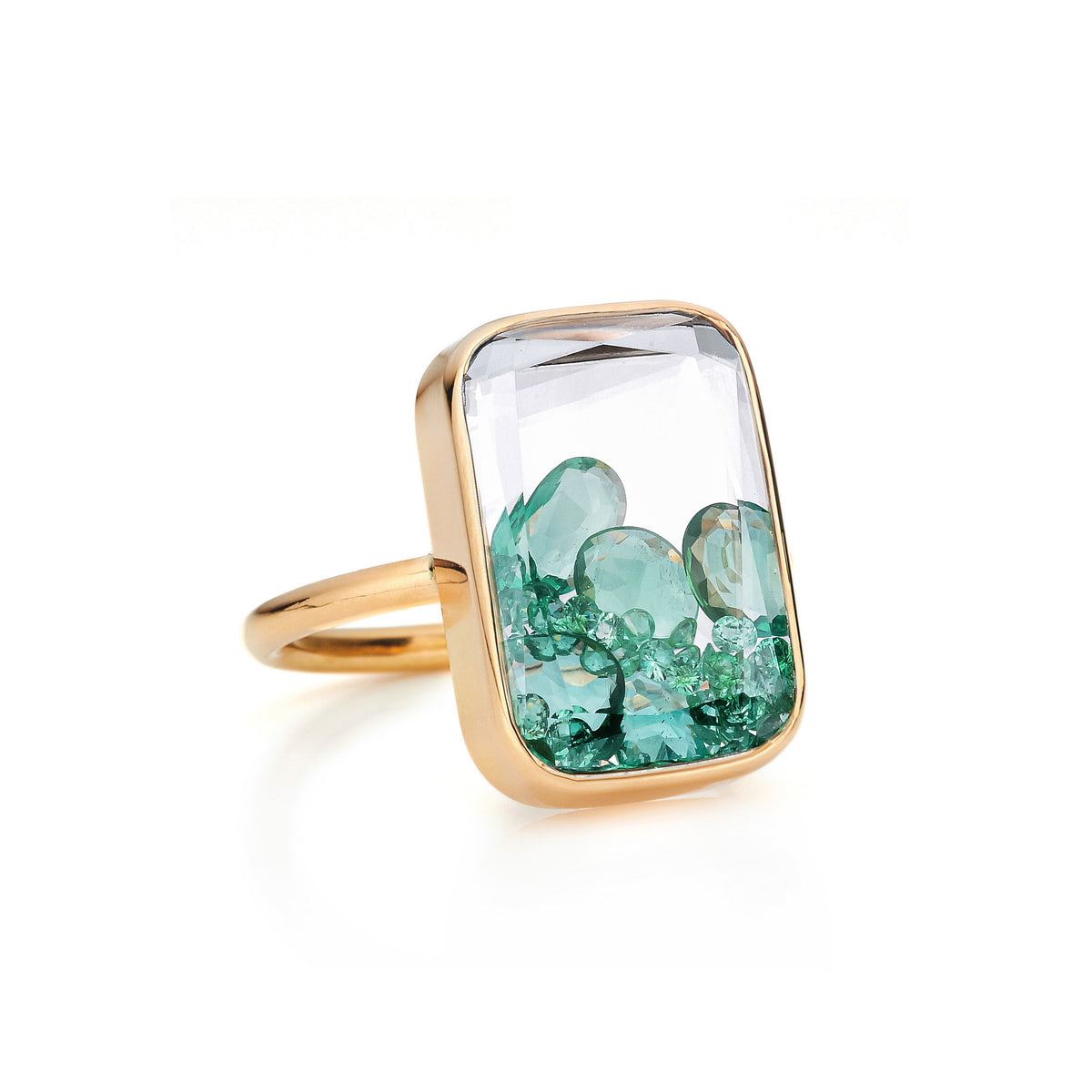 Moritz Glik Emerald Kaleidoscope Ring – Kelly Wade Jewelers